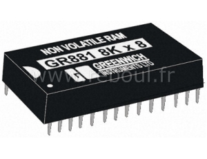 Mémoires - NVRAM - ST MICROELECTRONICS M48Z08-100PC1 RAM STAT 8KX8 ZEROPOWER